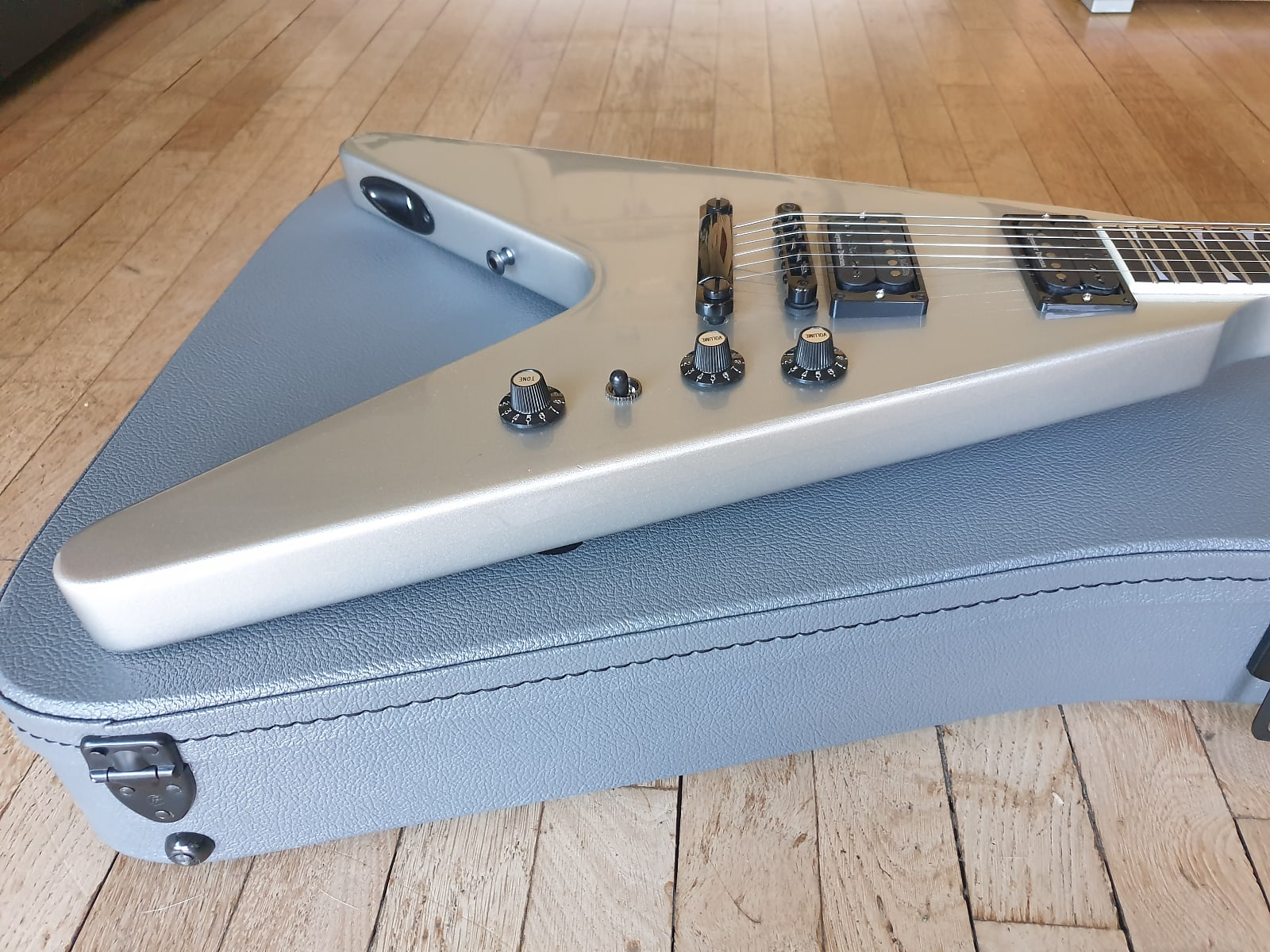 Gibson Flying V EXP Dave Mustaine "Rust in Peace" – 2022 - Niko's Guitars