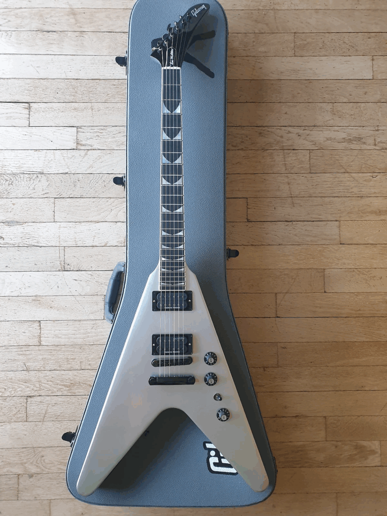 Gibson Flying V EXP Dave Mustaine "Rust in Peace" – 2022 - Niko's Guitars
